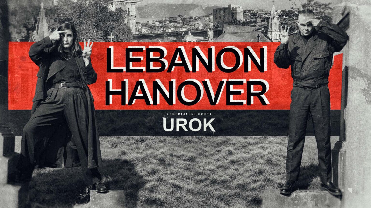 Lebanon Hanover i Urok... Poznata satnica koncerta u Domu omladine Beograda